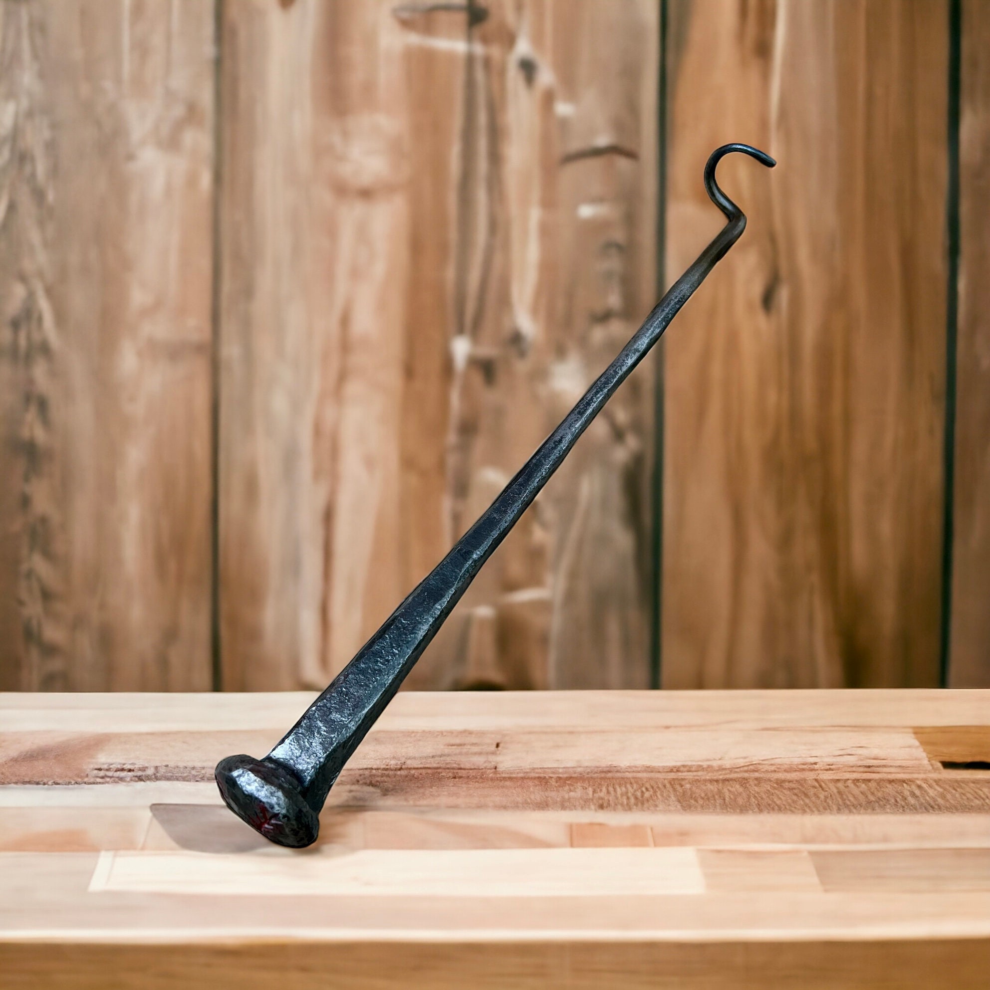 Meat Flipper - Baseball Theme - Rail Road Spike - Etsy