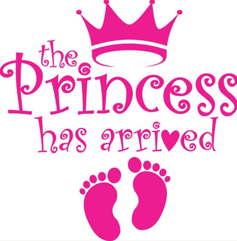 The Princess Has Arrived - Etsy