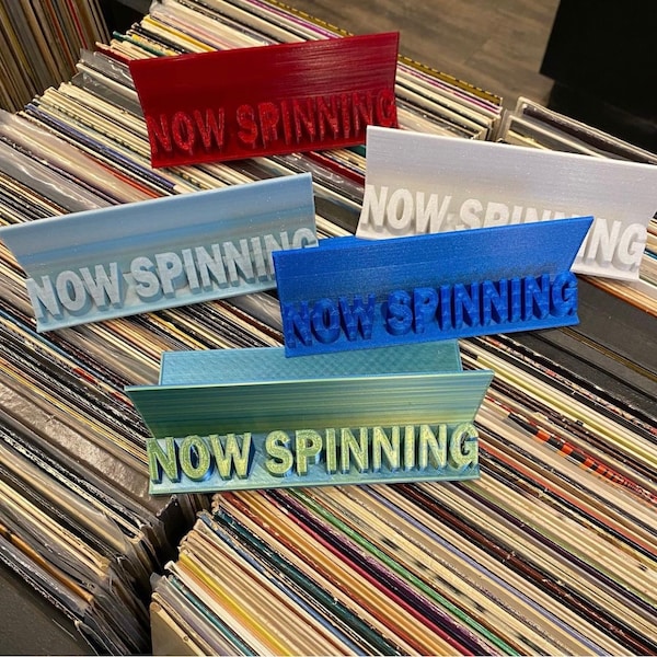 Now Spinning Stand - Etsy