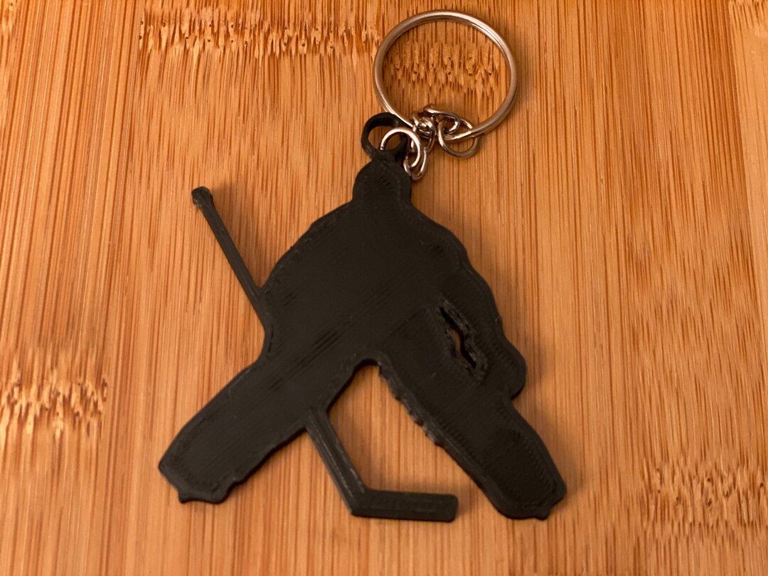 Goalie Keychain Custom Keychains Team Gifts Gifts for Him - Etsy