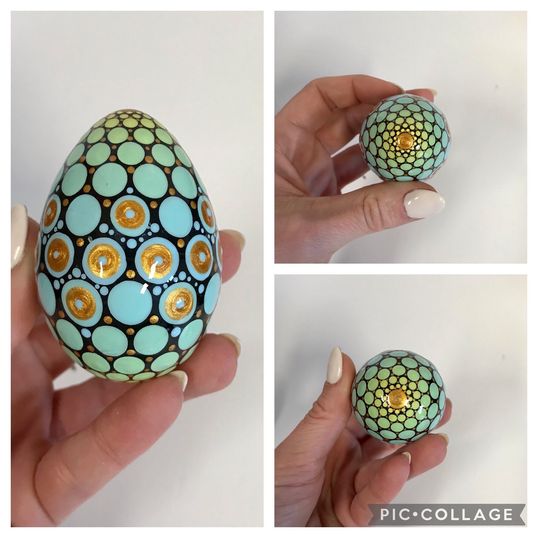 Hand Painted Easter Egg - Etsy