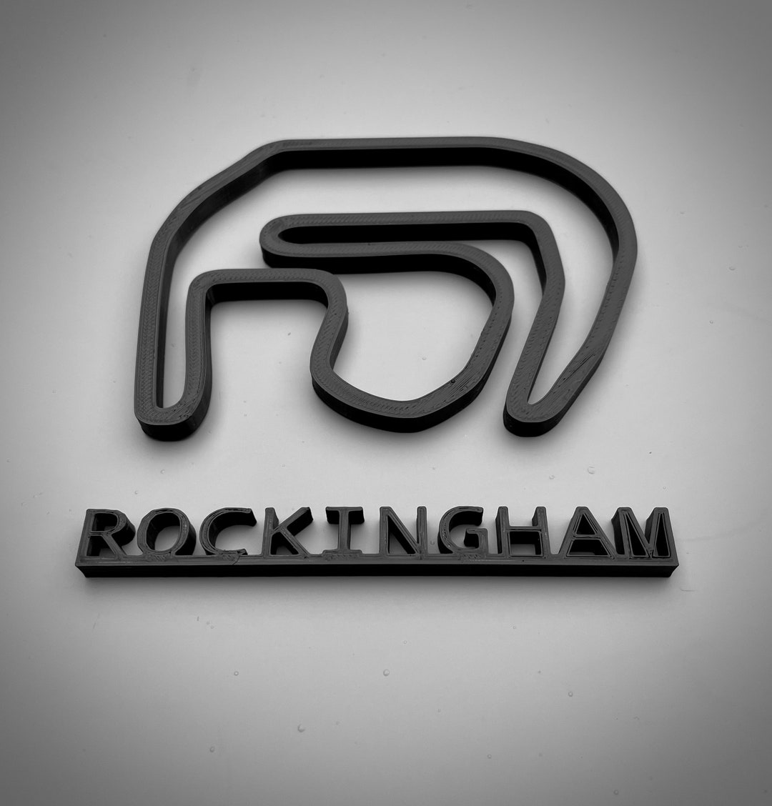 3D Rockingham Motorsport Circuit Wall Art 3D Print - Etsy