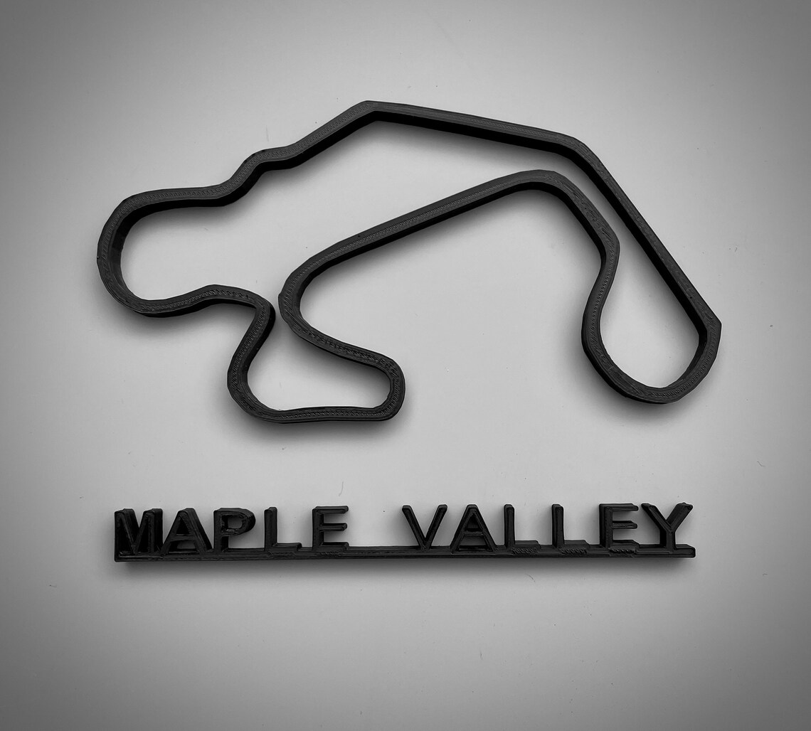 3D Forza Motorsport Maple Valley Circuit Wall Art 3D Print - Etsy UK