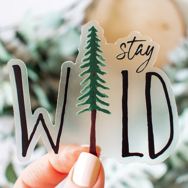 Nature Sticker - Etsy