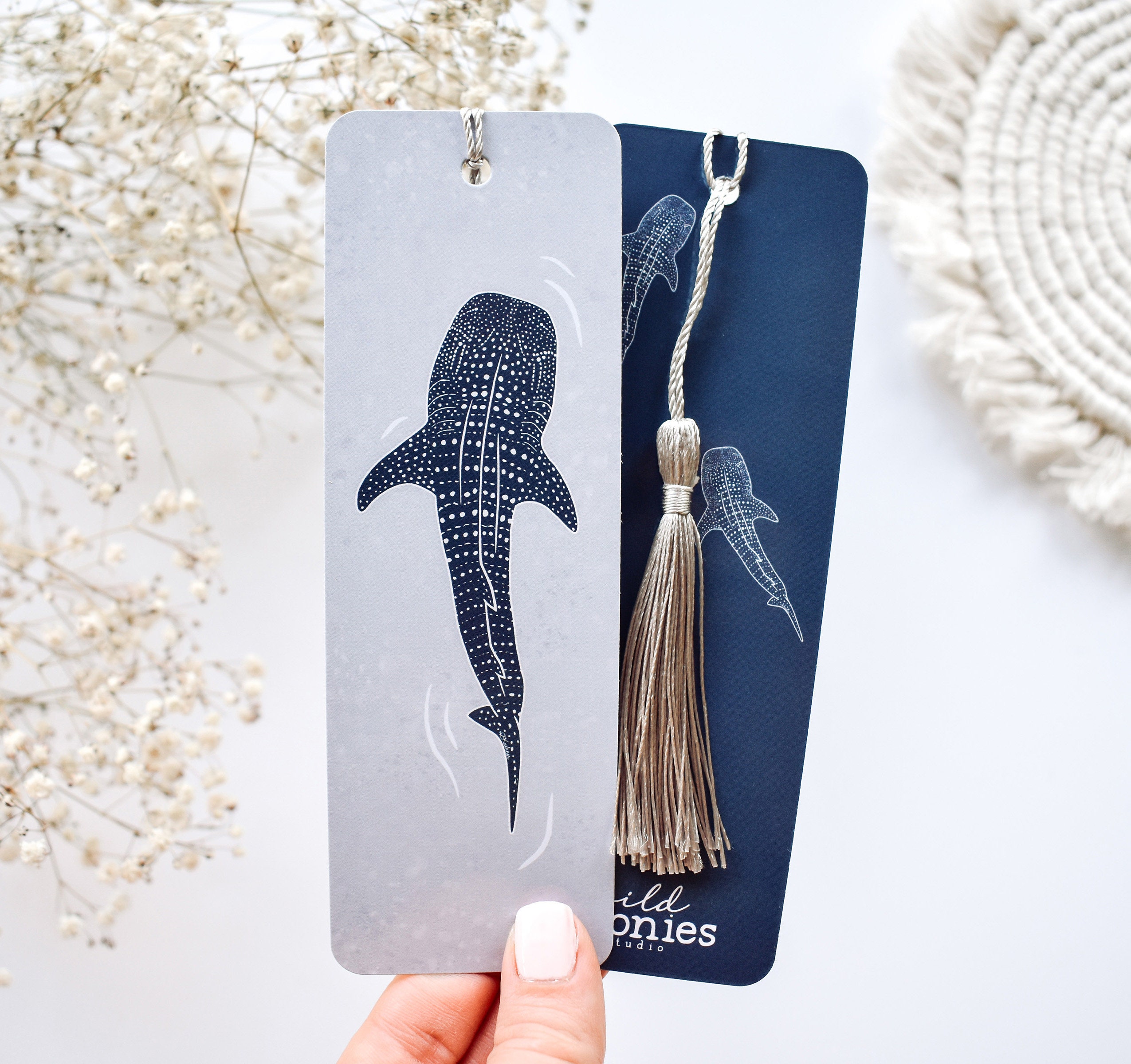 Whale Shark Bookmark || Bookmark for Women for Men Gifts for Book ...