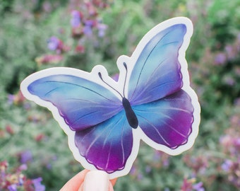 Butterfly Vinyl Decal Butterfly Sticker Butterfly Car - Etsy