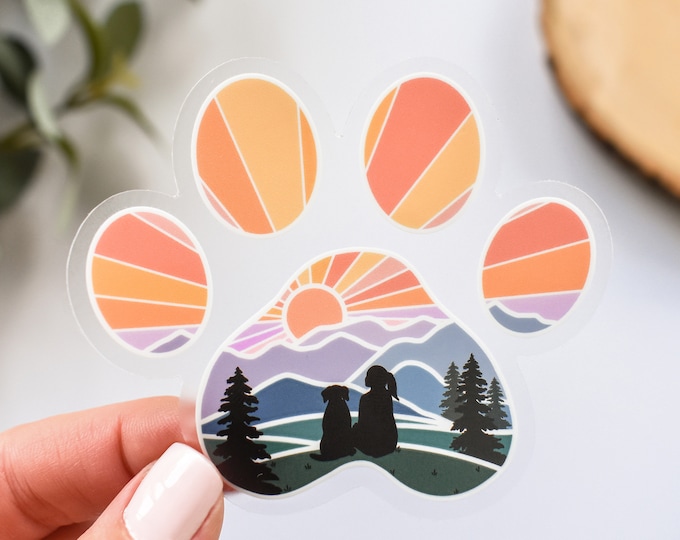 Tiger Paw Decal - Etsy