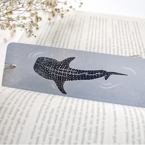 Whale Shark Bookmark || Bookmark for Women for Men Gifts for Book ...