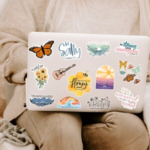 The Lord is My Shepherd, Psalm 23 Clear Vinyl Sticker || Christian ...