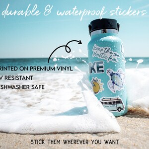Vitamin Sea Vinyl Sticker Ocean Stickers Surf Sticker - Etsy