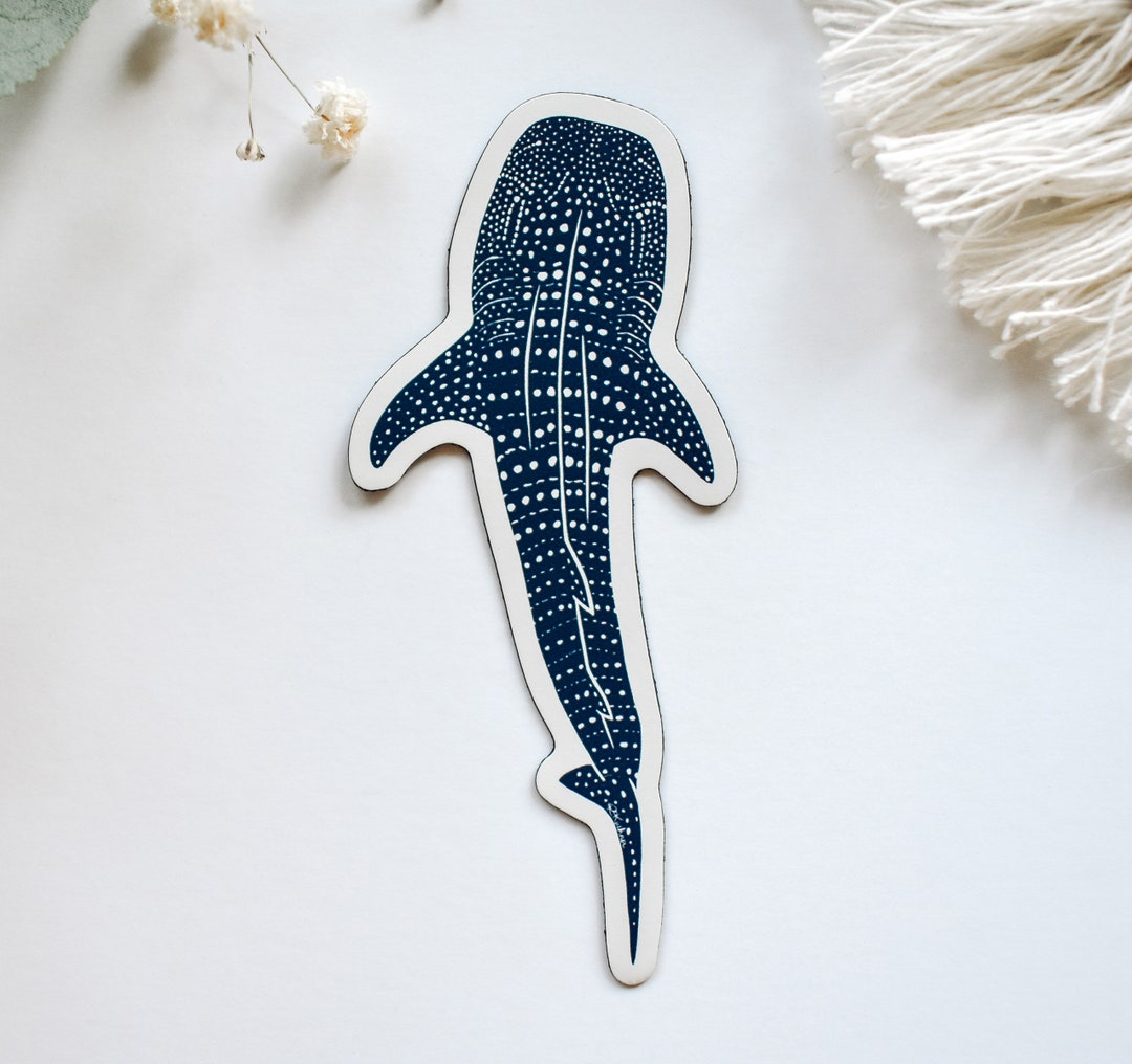 Whale Shark Magnet || Ocean Theme Magnet Surf Decor Coastal Artwork ...