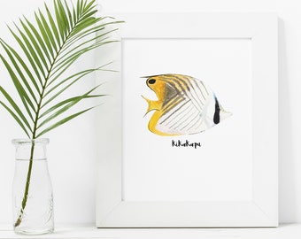 Hawaiian Fish Art | Etsy