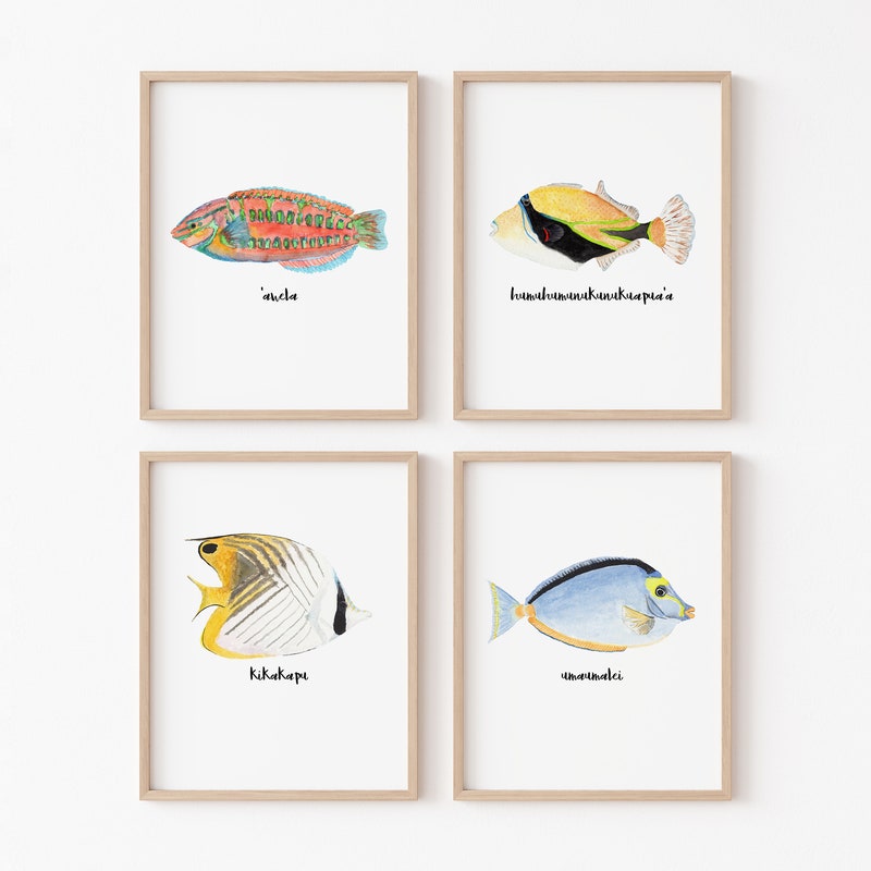 Tropical Fish Art - Etsy