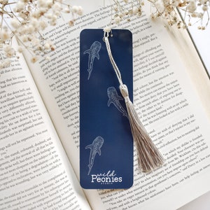 Whale Shark Bookmark || Bookmark for Women for Men Gifts for Book ...