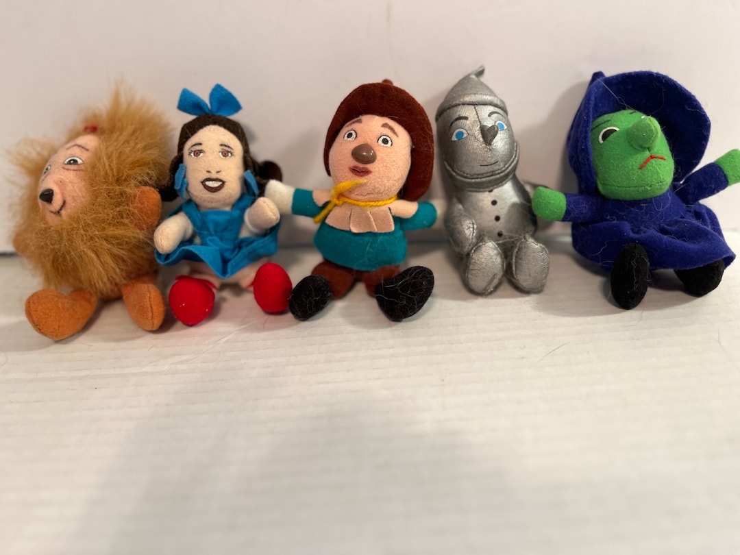 Wizard of Oz, Mini Plushies, Turner Entertainment, Memorabilia ...