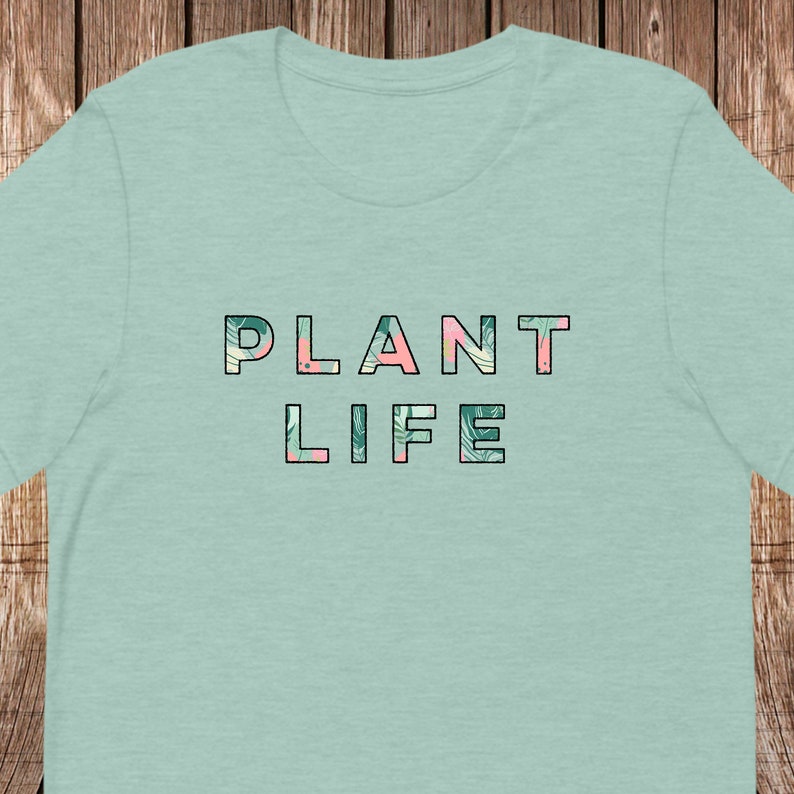 Plant Life Graphic T-shirt UNISEX FIT Plant Lover Shirt House Plants ...