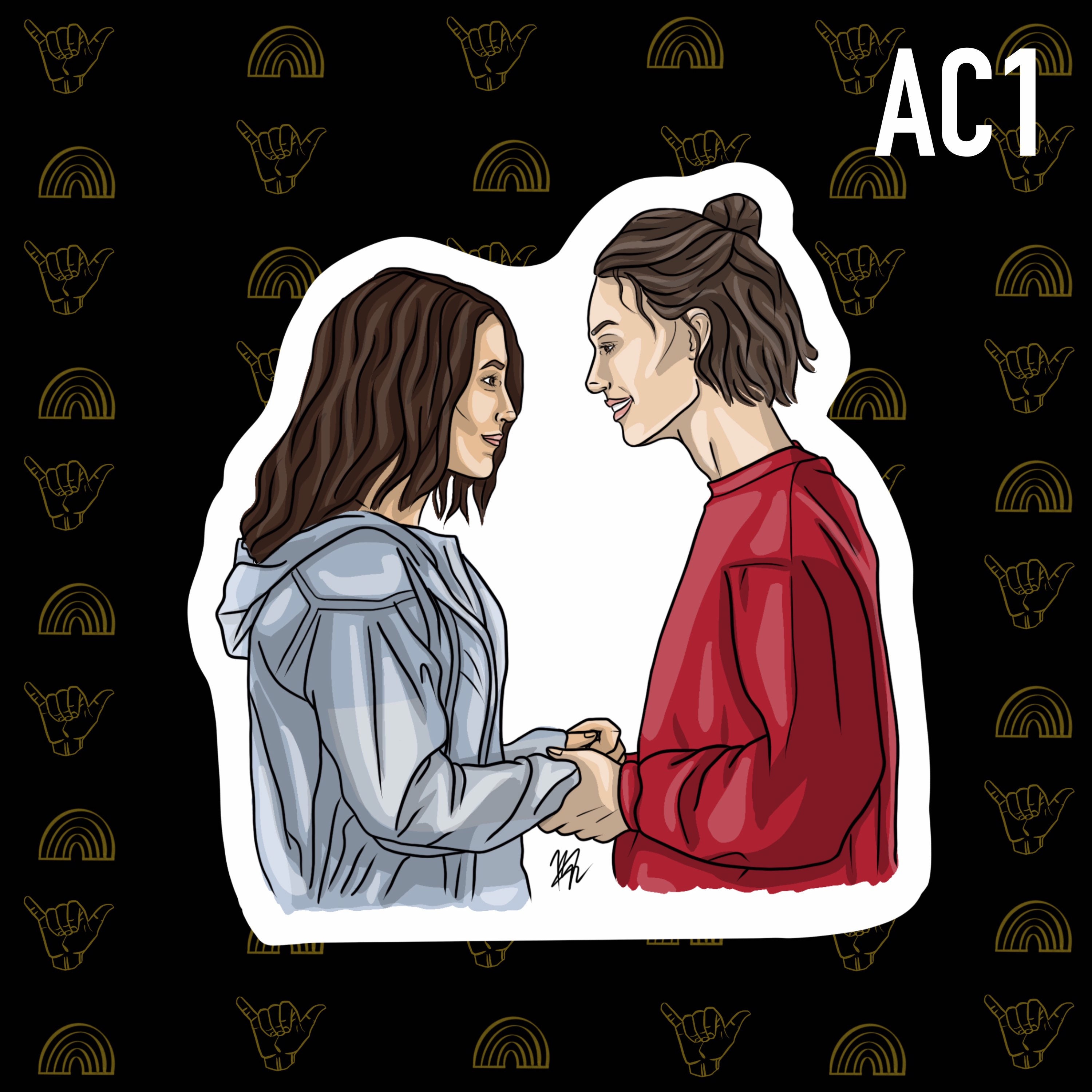 CASEY & IZZIE atypical 5 Pack Hand Drawn Stickers - Etsy UK