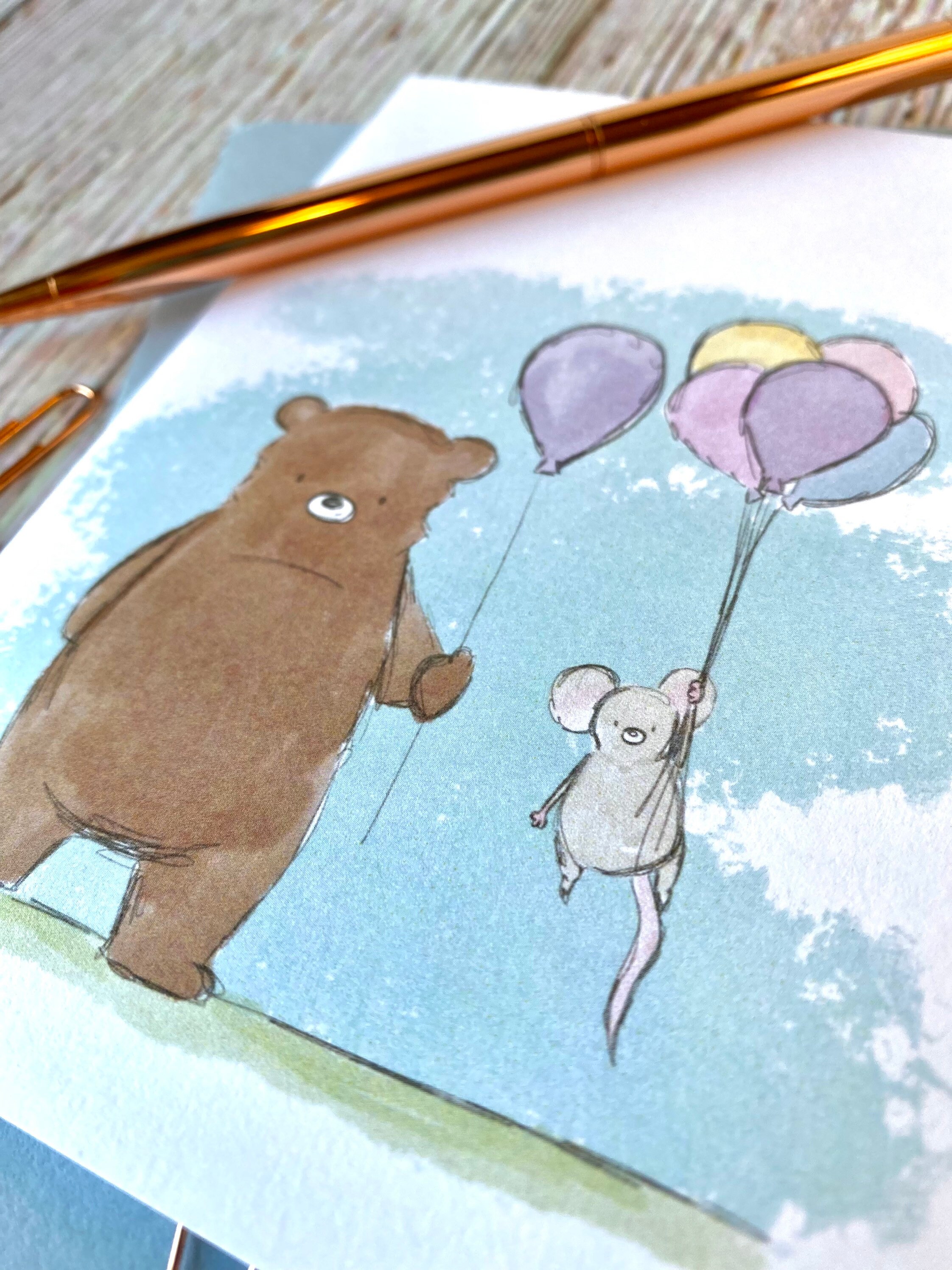 Blank Greeting Card i'm Outta Here - Etsy