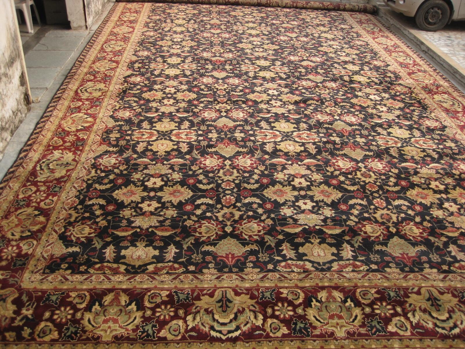 Palace Size Rug, Oversize Woollen Rug,mansion Size Rug,16x28 Feet Long ...