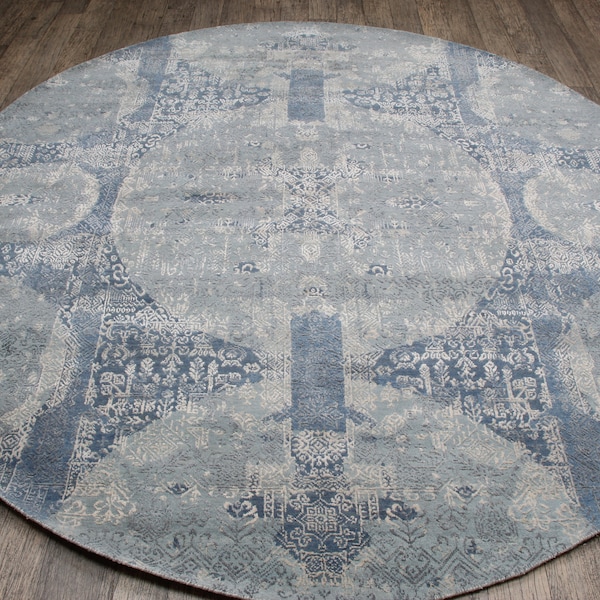 Large Round Rug - Etsy