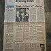 Vintage Newspaper Ephemera - Front Page of Evening Times (melbourne, FL ...