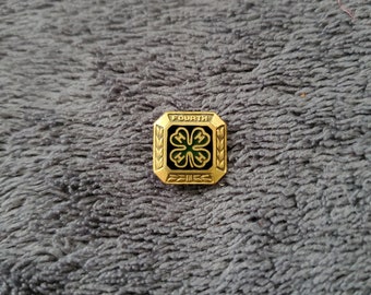 4 H Pin | Etsy