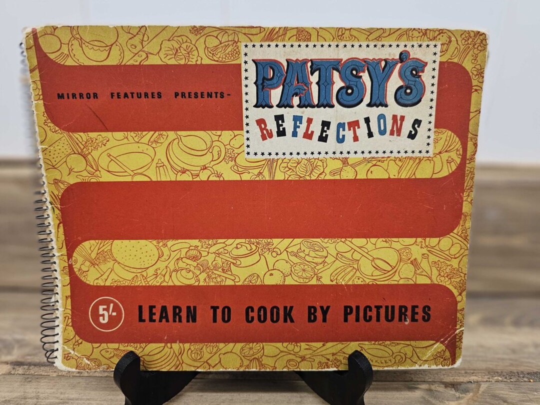 Undated (circa 1948) 'patsy's Reflections' Illustrated Cookbook ...