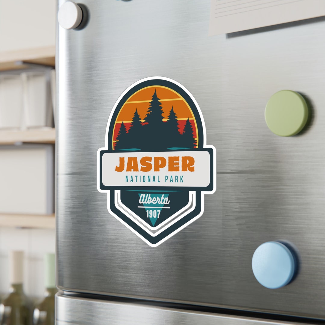 Vinyl Decals 4 Sizes | Jasper National Park Alberta Nature Travel - Etsy
