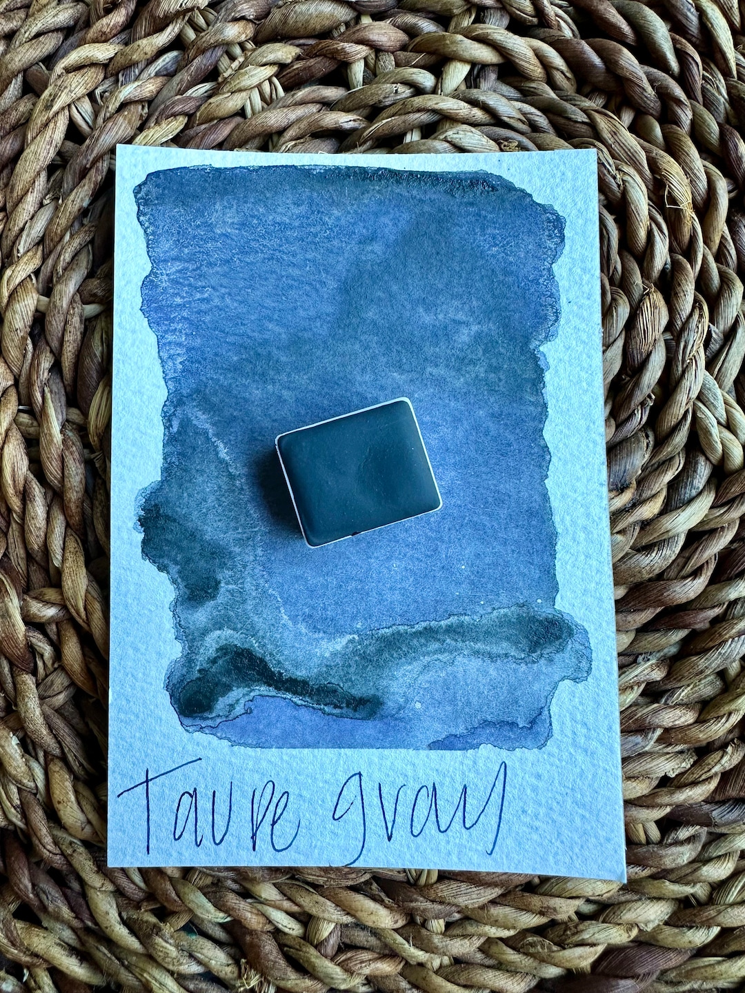Taupe Gray | Granulation | Handmade Watercolors | Paint | Watercolors ...