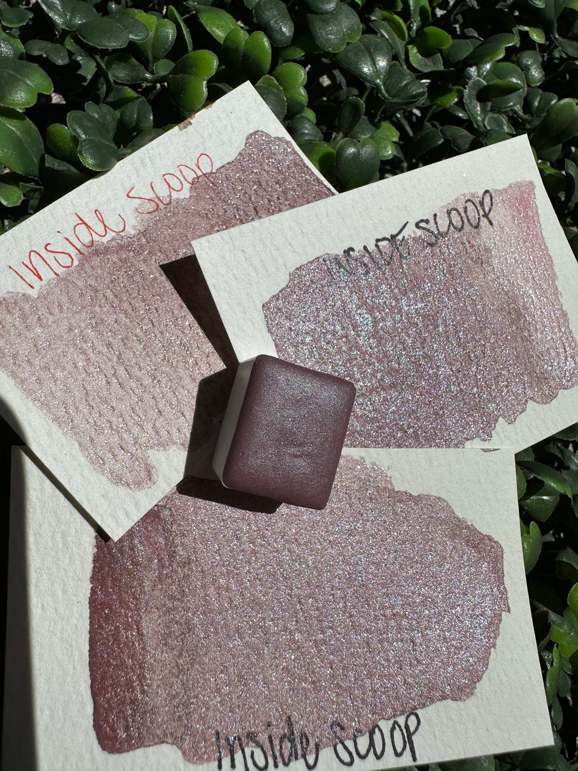 Inside Scoop | Shimmer Matte | Handmade Watercolors | Vibrant ...