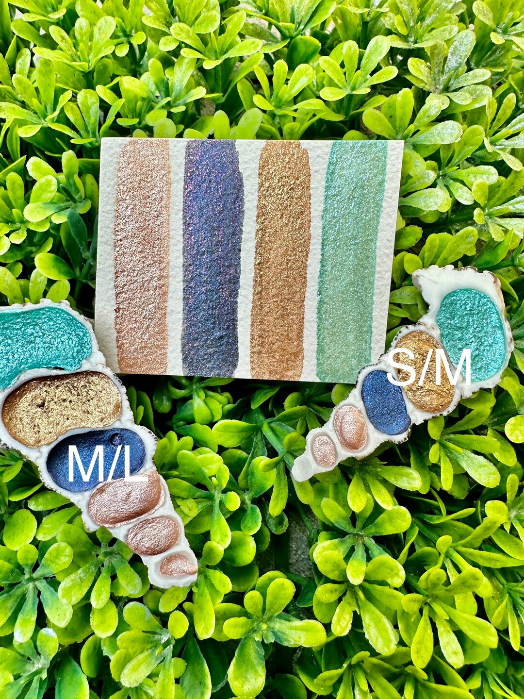 Shell Palette Handmade Watercolors Neon Colors Handmade Cards ...