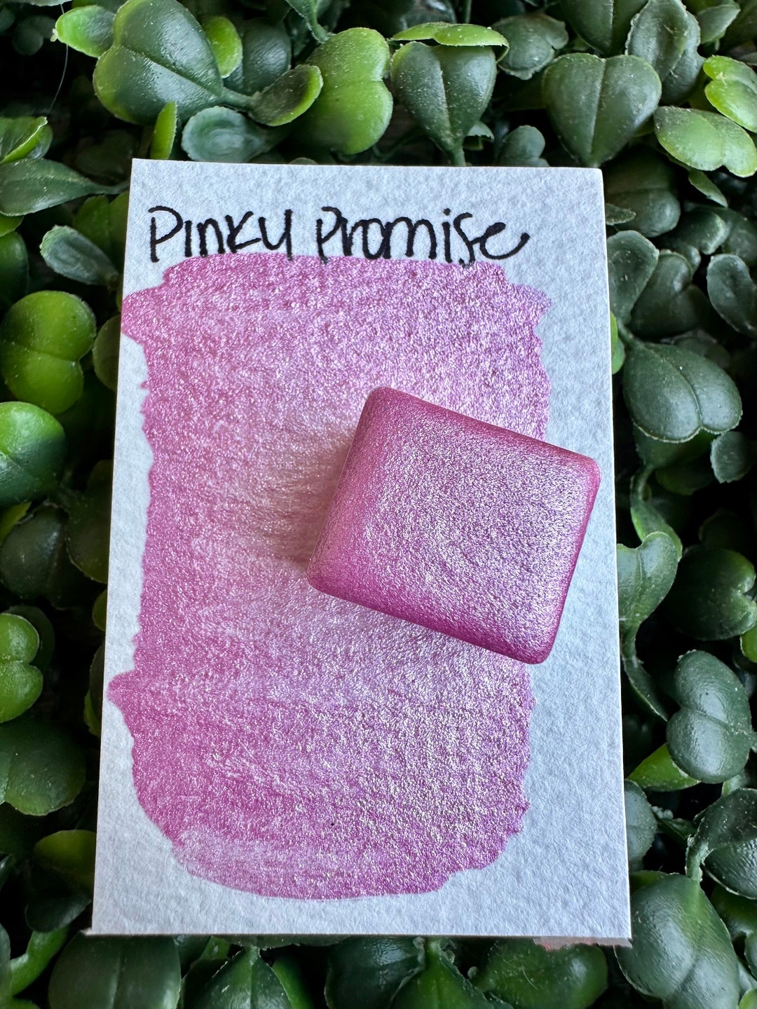 Pinky Promise | Handmade Watercolors | Handmade Paint | Watercolors ...