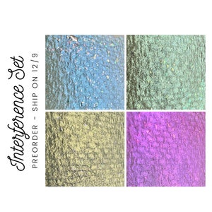 Interference Set | | | Handmade Watercolors | Handmade Paint ...