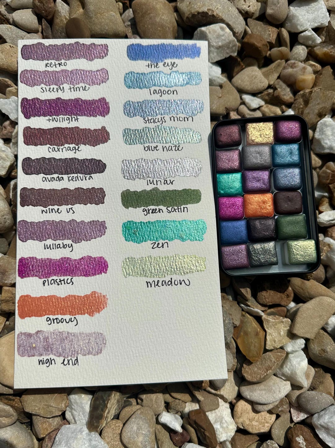 Discontinued Watercolor Palette | Handmade Watercolors | Handmade Paint ...