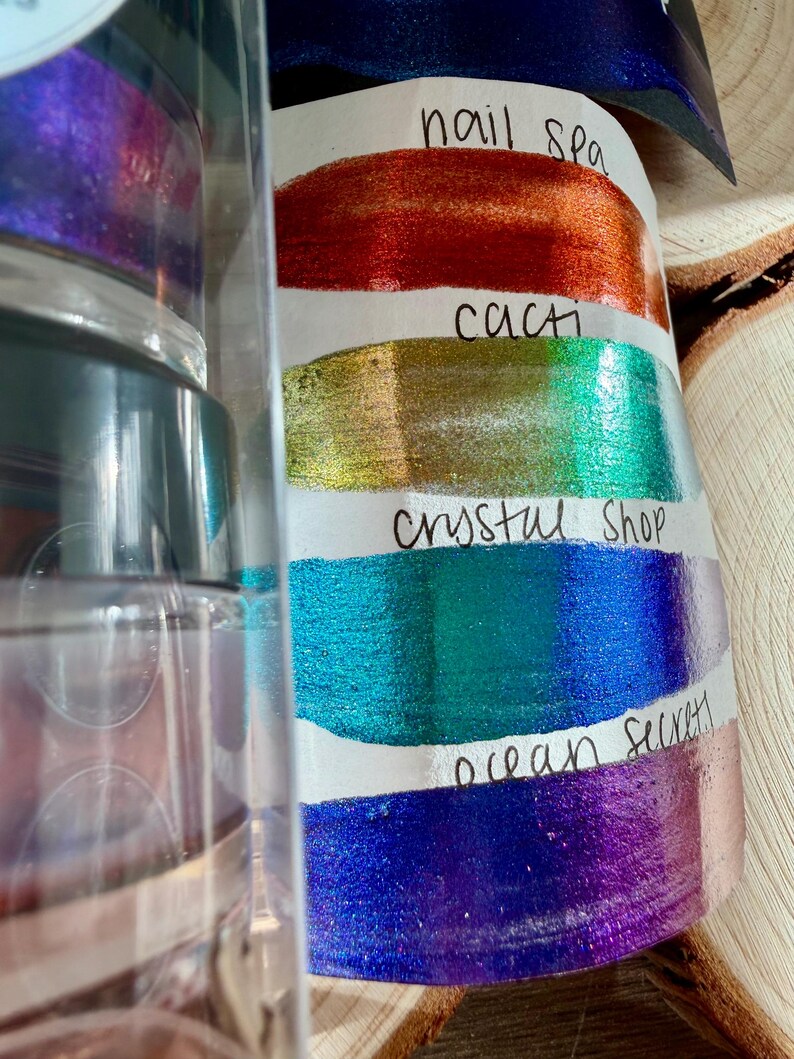 Winter Shifts | 5 Gram Stocking Stuffer Set | Handmade Acrylic Paint ...