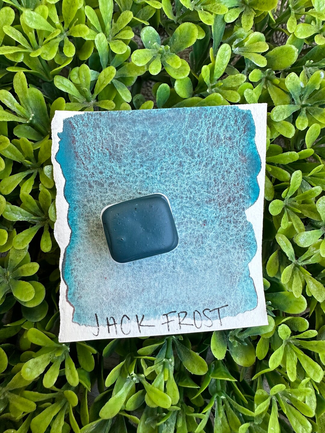 Jack Frost | Granulation | Handmade Watercolors | Handmade Paint ...