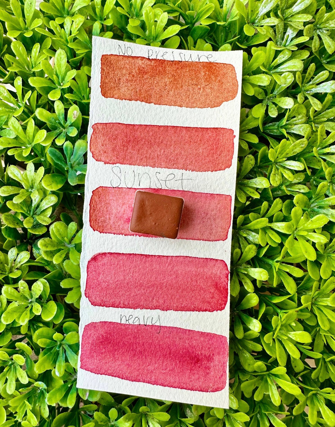 Sunset - Pressure Change | Handmade Watercolors | Granulating ...