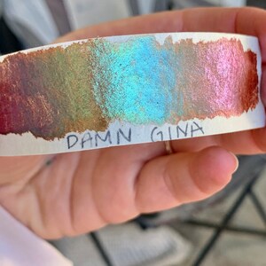 Damn Gina | Handmade Watercolors | Handmade Paint | Calligraphy ...