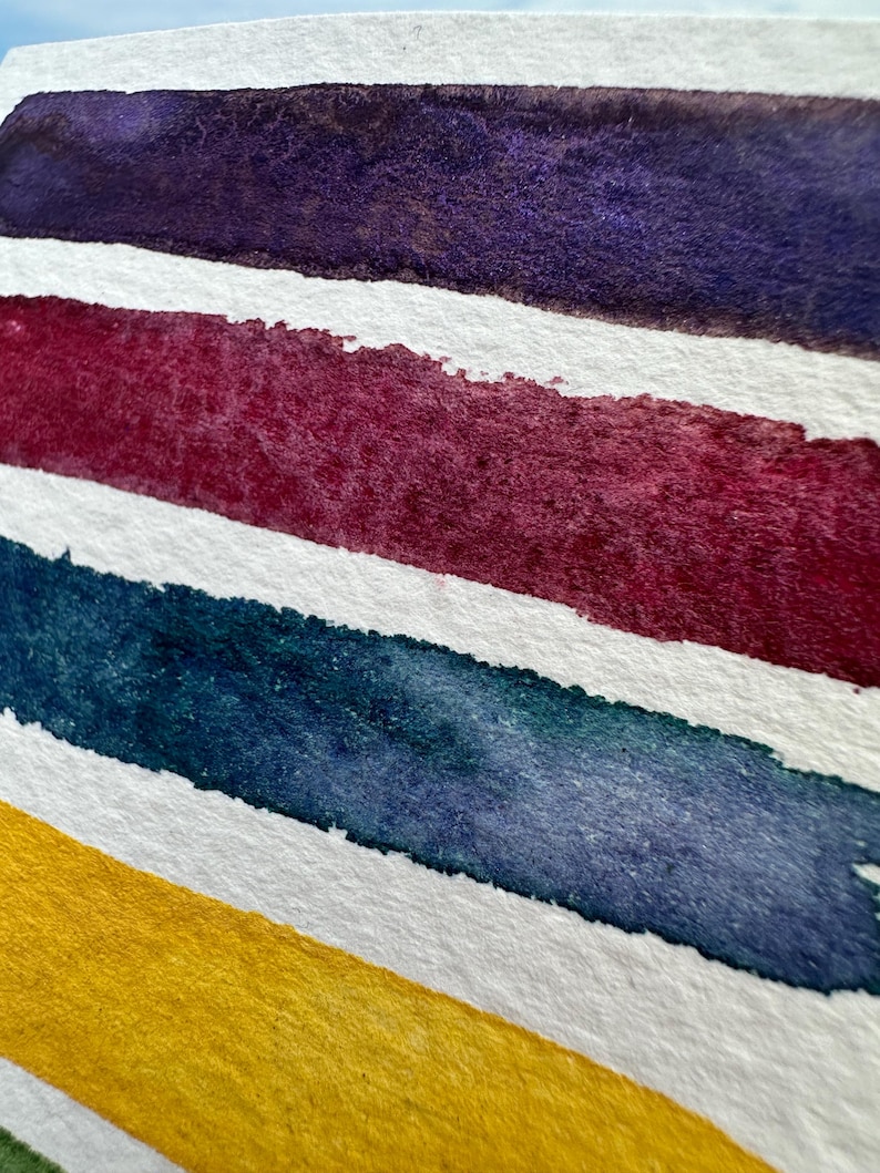Opal & Mint HALF PAN Collab | Handmade Watercolors | Handmade Paint ...