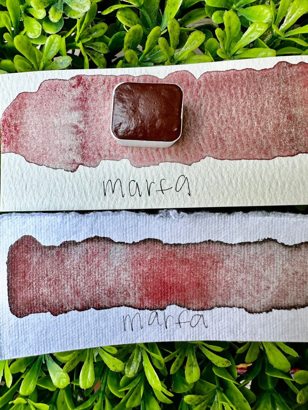 Marfa town in Tx Handmade Watercolors GRANULATING Handmade Cards ...