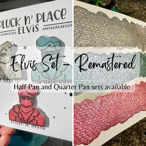 Elvis Set Remastered | Handmade Watercolors | Handmade Paint ...
