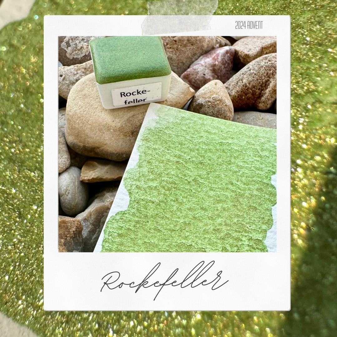 Rockefeller - Holiday Advent Single Colors | Handmade Watercolors ...