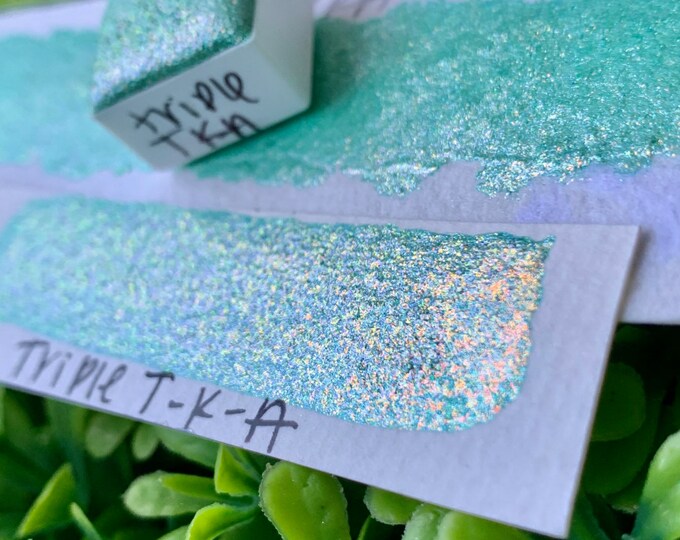 Triple TKA Handmade Watercolors Handmade Paint Calligraphy Lettering - Etsy