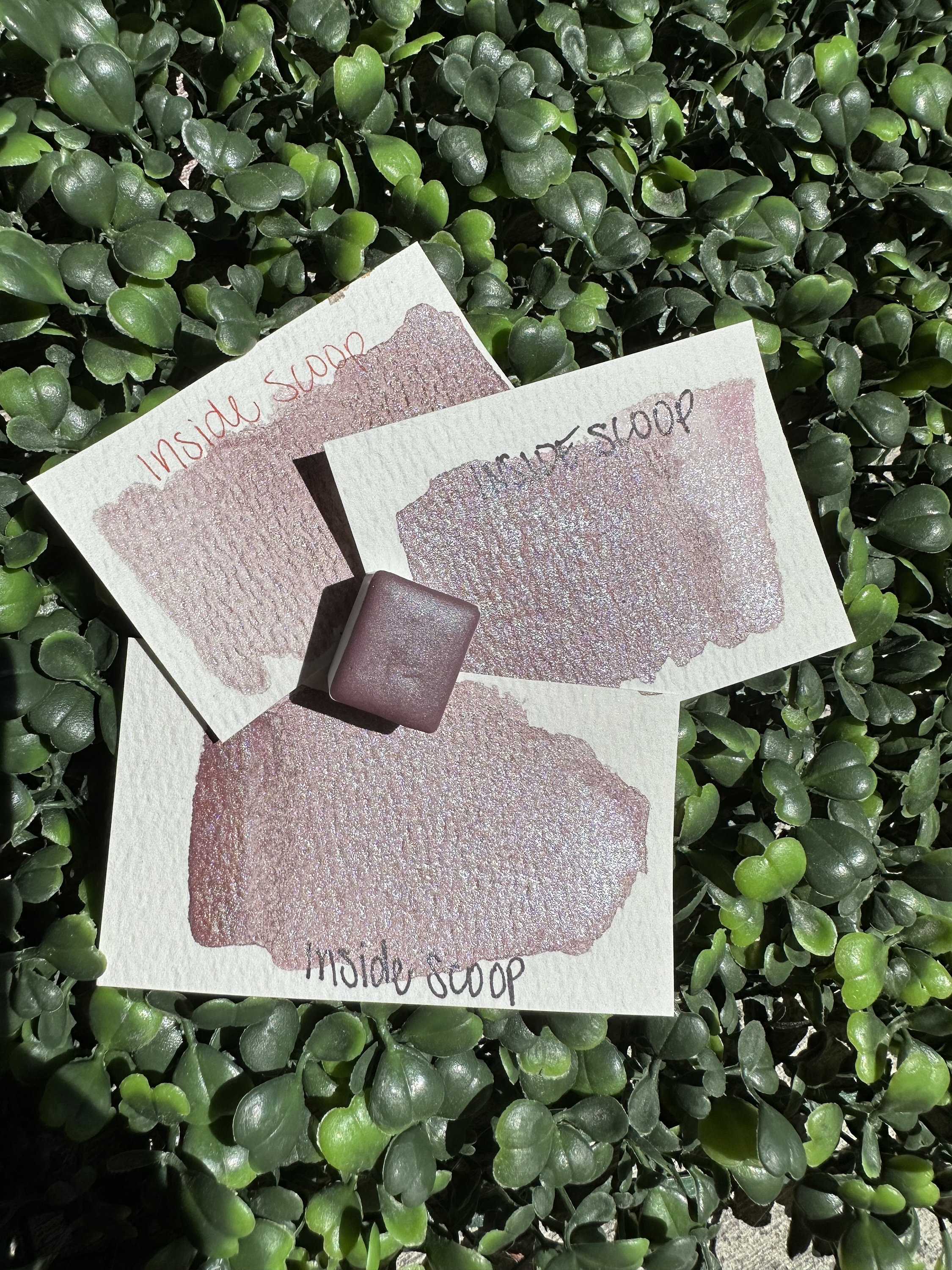 Inside Scoop | Shimmer Matte | Handmade Watercolors | Vibrant ...
