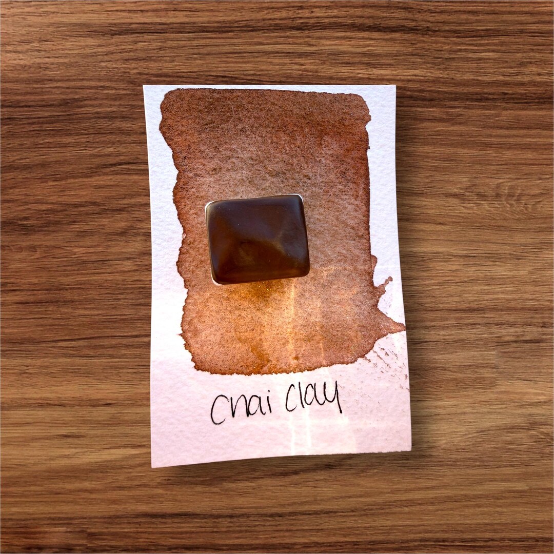 Chai Clay | HYBRID Matte & Shimmer Blend | Handmade Watercolors ...