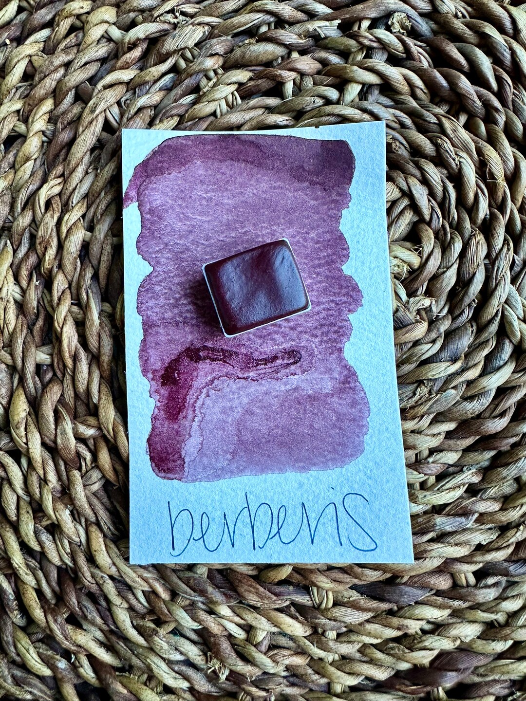 Berberis | Granulation | Handmade Watercolors | Paint | Watercolors ...