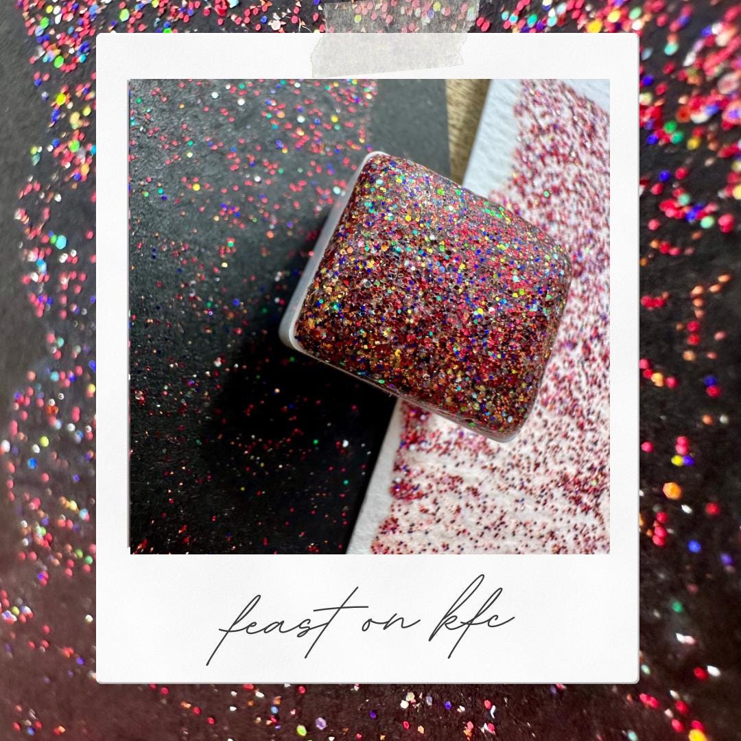 Feast on KFC - Holiday Advent Single Colors | Handmade Watercolors ...