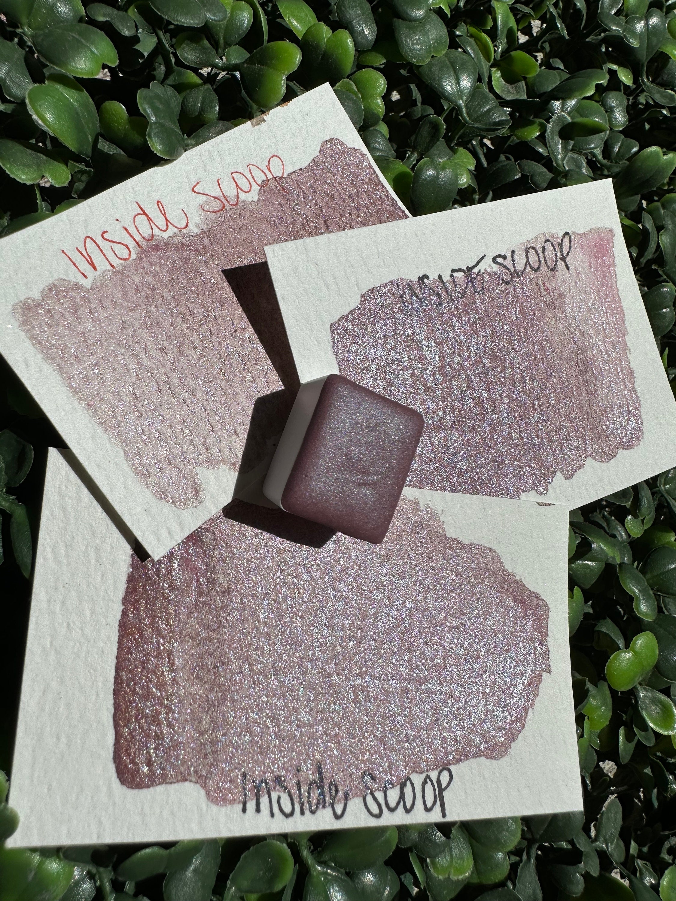 Inside Scoop | Shimmer Matte | Handmade Watercolors | Vibrant ...