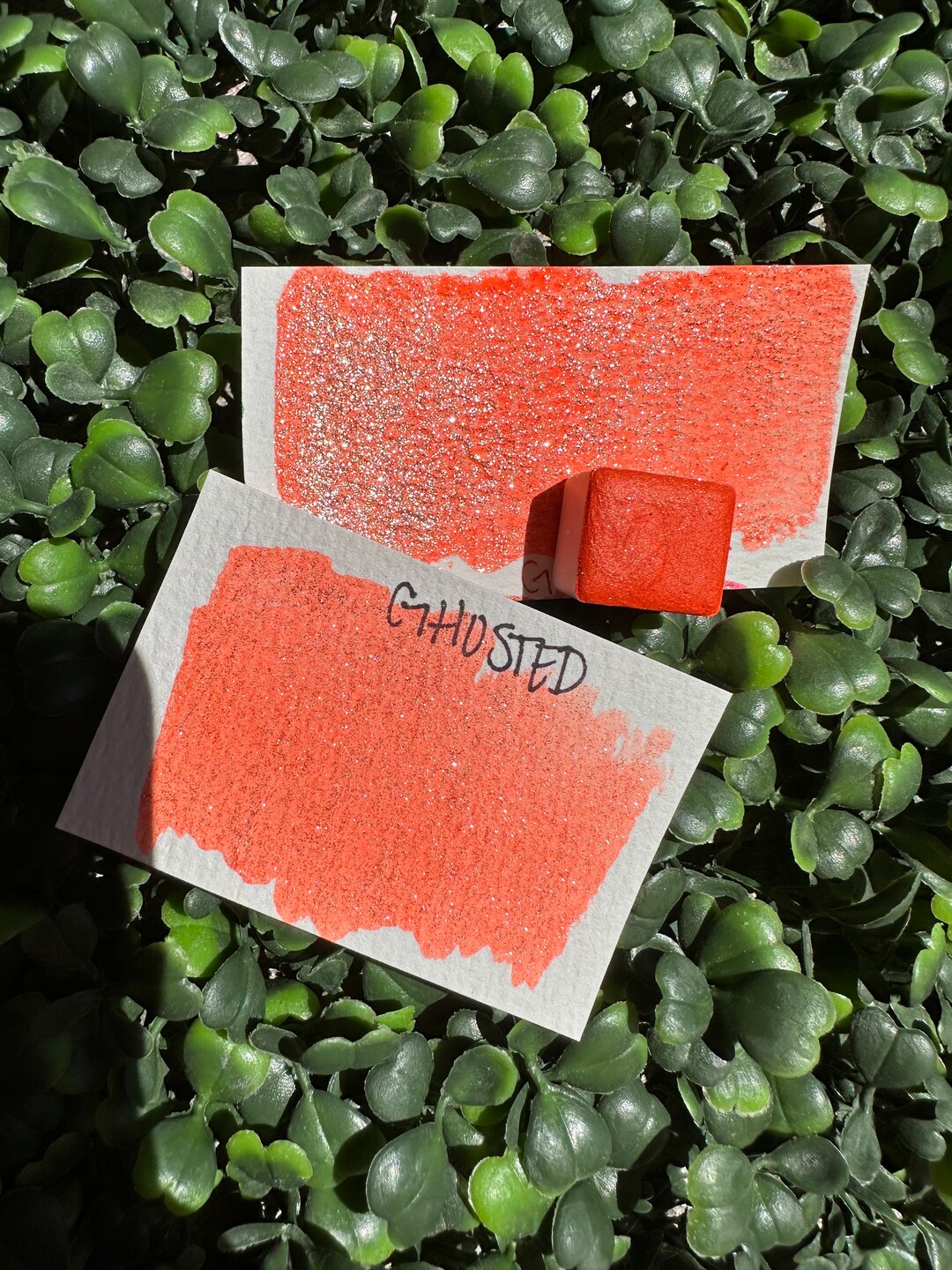 Ghosted | Shimmer Matte | Handmade Watercolors | Vibrant Watercolor ...