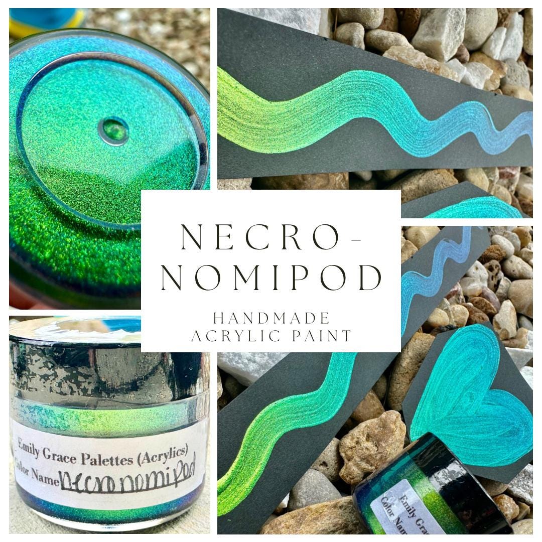 Necronomipod | Handmade Acrylic Paint | Handmade Paint | Acrylic Artist ...